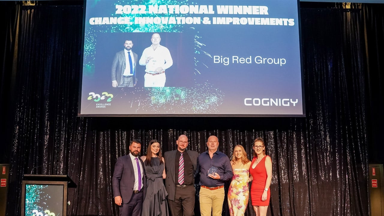 Big Red Group celebrates Auscontact award win - The Big Red Group